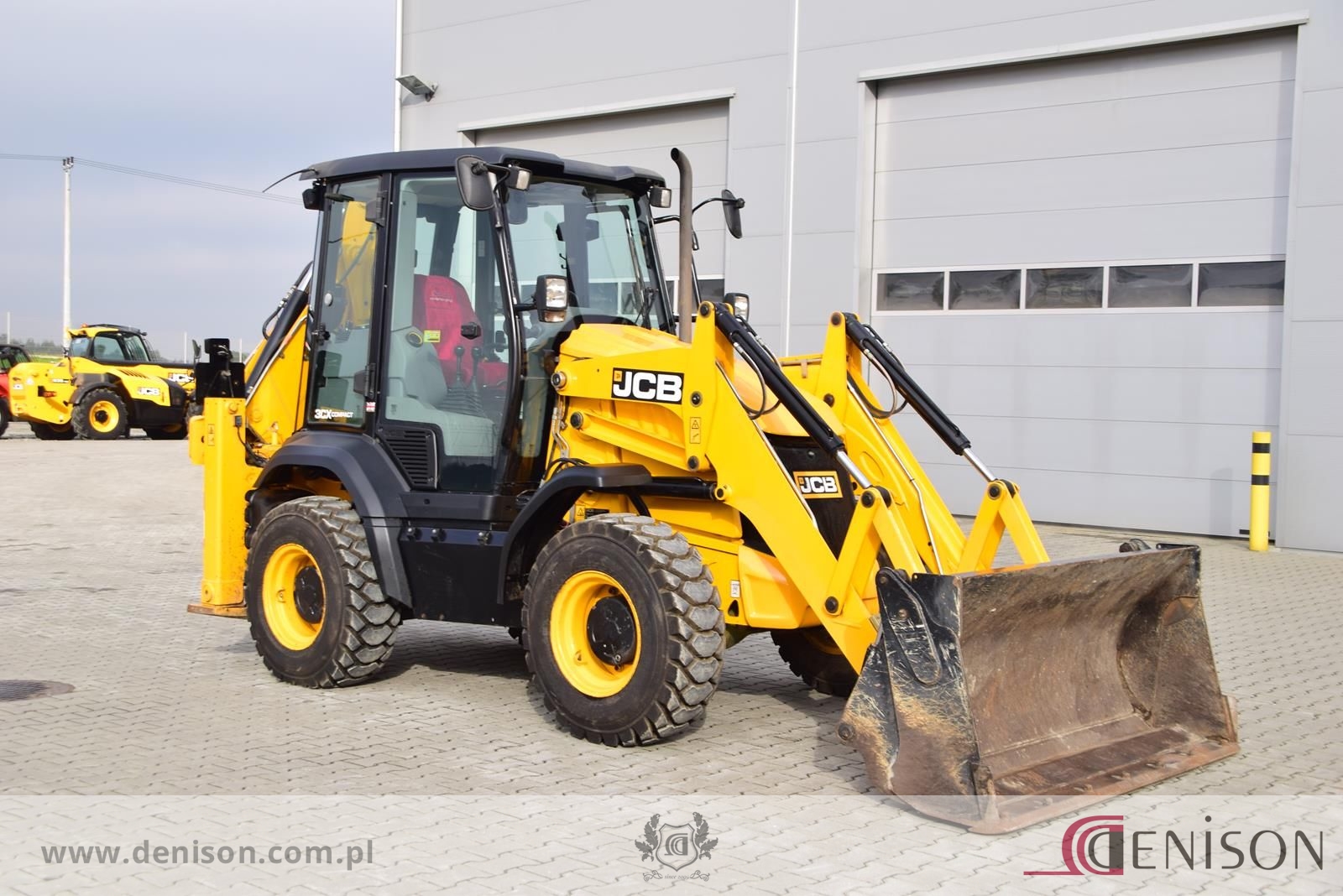 JCB 3CX Compact – Sprzedaż maszyn budowlanych JCB